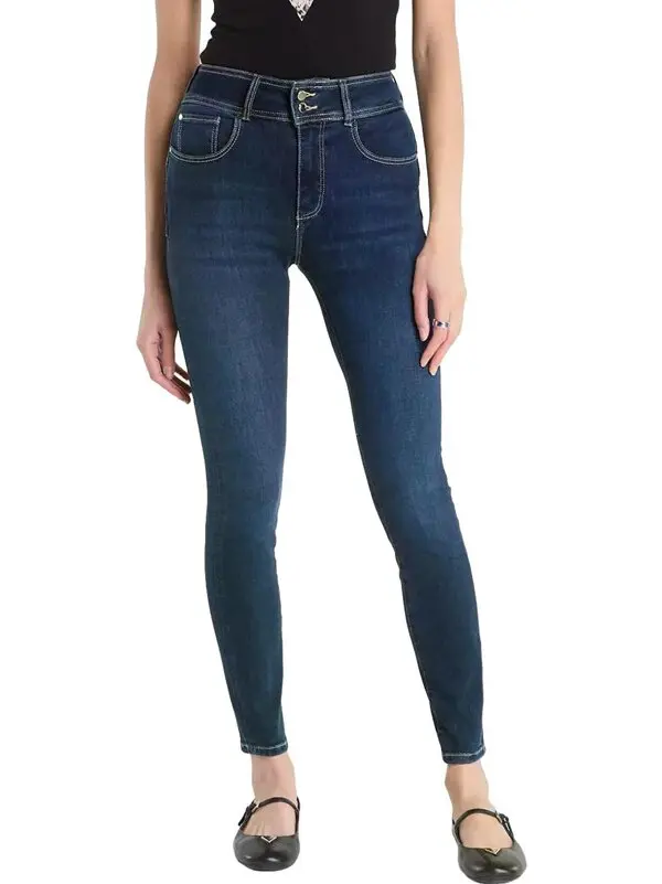 Guess Shape Up Skinny Jeans - Blue