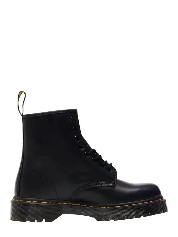 Dr. Martens Bex 8 Eye Lace-up Leather Boots - Black