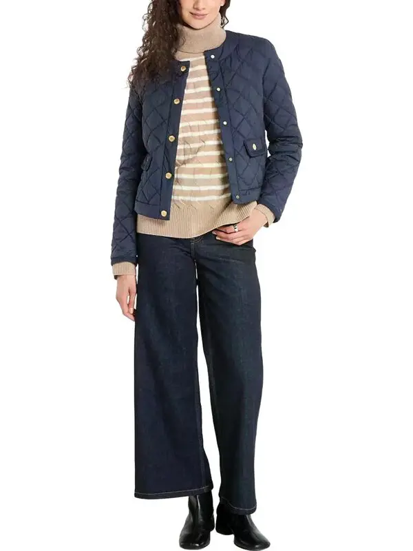 Tommy Hilfiger Cable Knit Striped Sweater - Neutrals