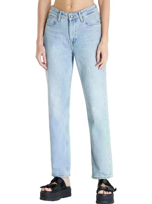 LEEM Carol Acid Wash Jeans - Blue