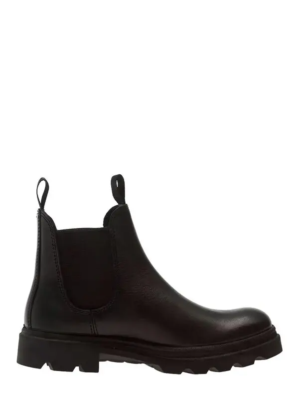 Ecco Grainer Leather Chelsea Boots - Black