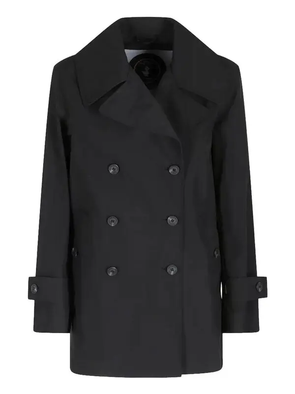 SAVE THE DUCK Double-breasted Jacket - Black