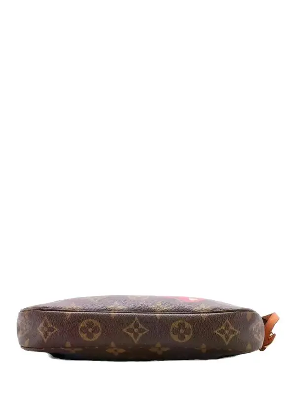 LOUIS VUITTON Monogram Cerises Pochette Accessoires Clutch Bag - Brown