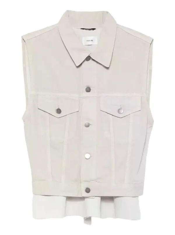 HAIKURE Ryder Panelled Gilet - Grey
