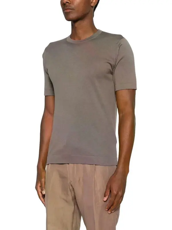 John Smedley Lorca T-shirt - Grey