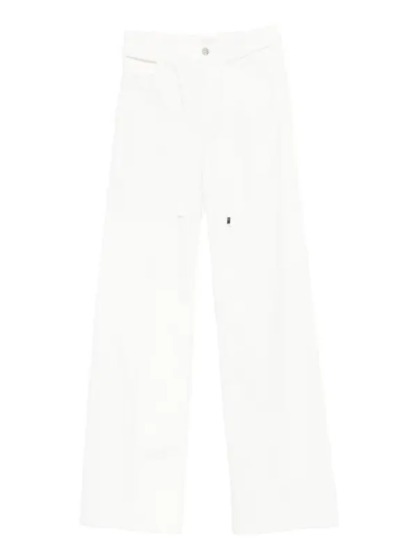 Liu Jo Drawstring-fastening Jeans - White