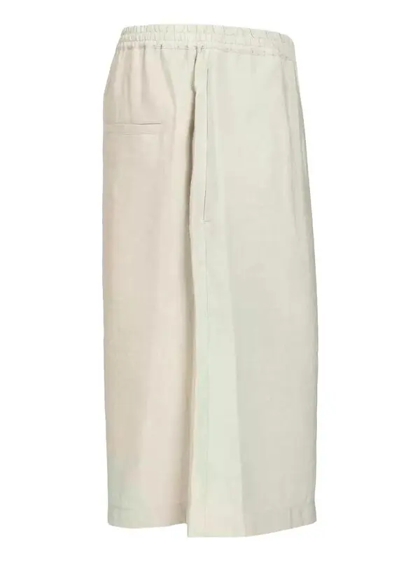 Emporio Armani Elasticated-waist Shorts - Neutrals