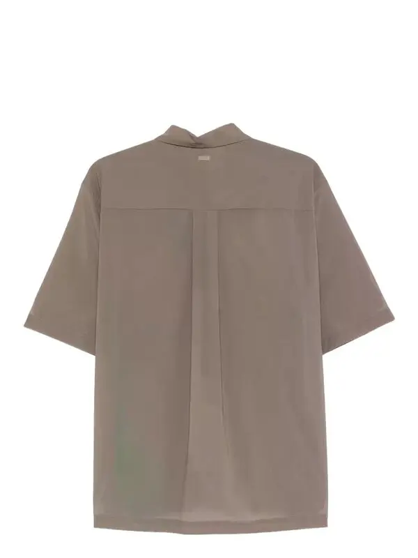 Herno Ripstop-pattern Shirt - Brown