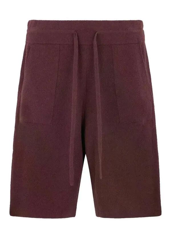 ROBERTO COLLINA Elasticated Shorts - Red