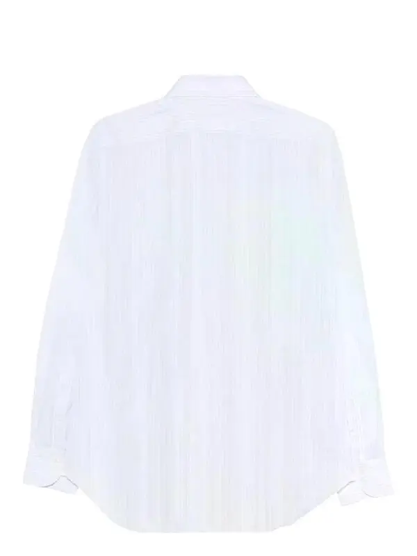 FINAMORE 1925 Spread-collar Shirt - Blue