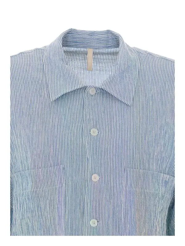 SUNFLOWER Adam Striped Shirt - Blue
