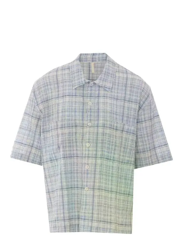 SUNFLOWER Adam Checked Shirt - Blue
