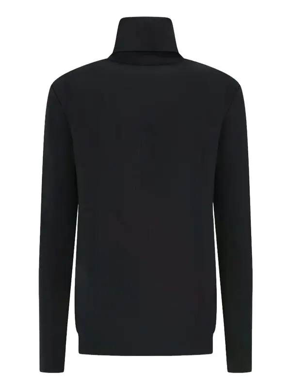 JIL SANDER Zip-up Cardigan - Black