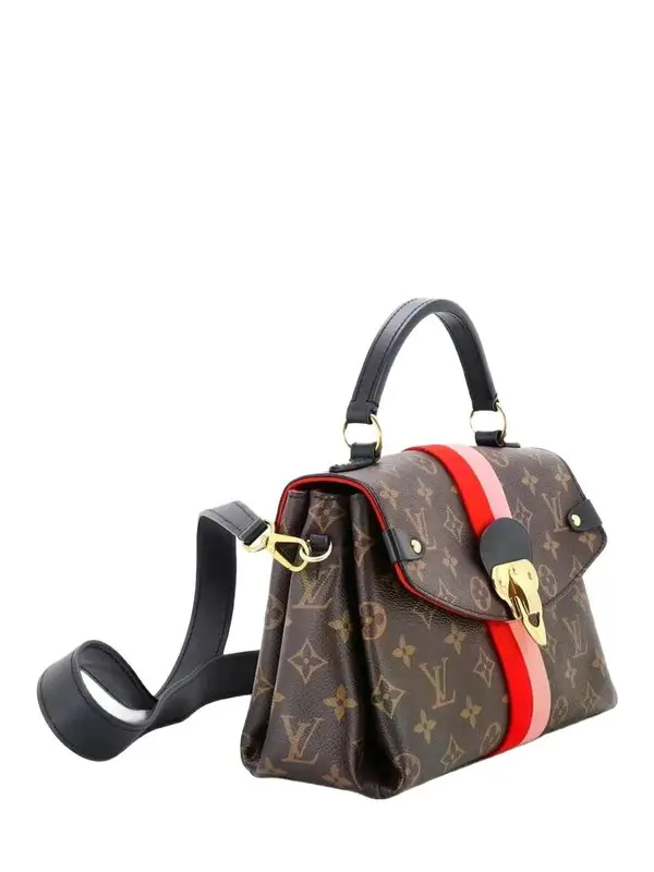 LOUIS VUITTON Georges Handbag Monogram Canvas Bb Satchel - Brown