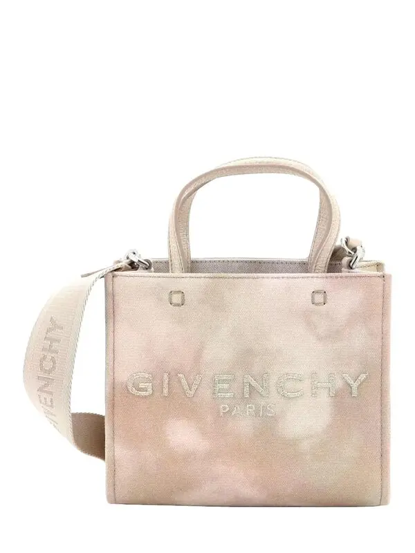 Givenchy G- Canvas Mini Tote Bag - Neutrals