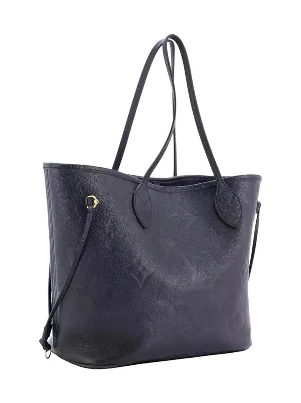 LOUIS VUITTON Neverfull Nm Monogram Empreinte Giant Mm Tote Bag - Black