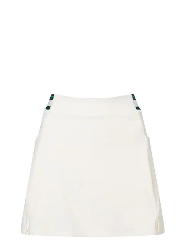 The Upside Courtship Becket Miniskirt In Cream - White