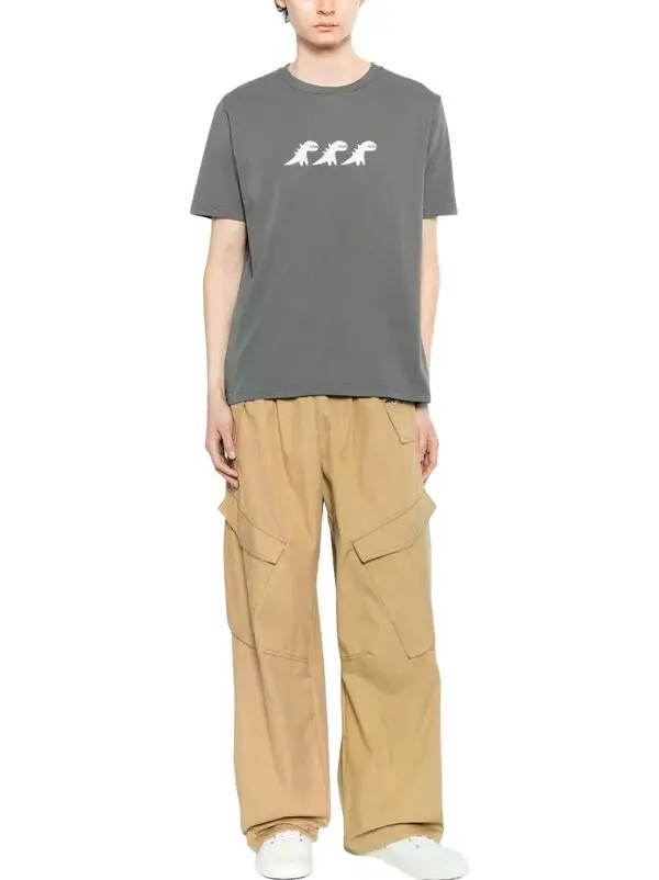 AGNES B. Hugging B. Dino T-shirt - Grey