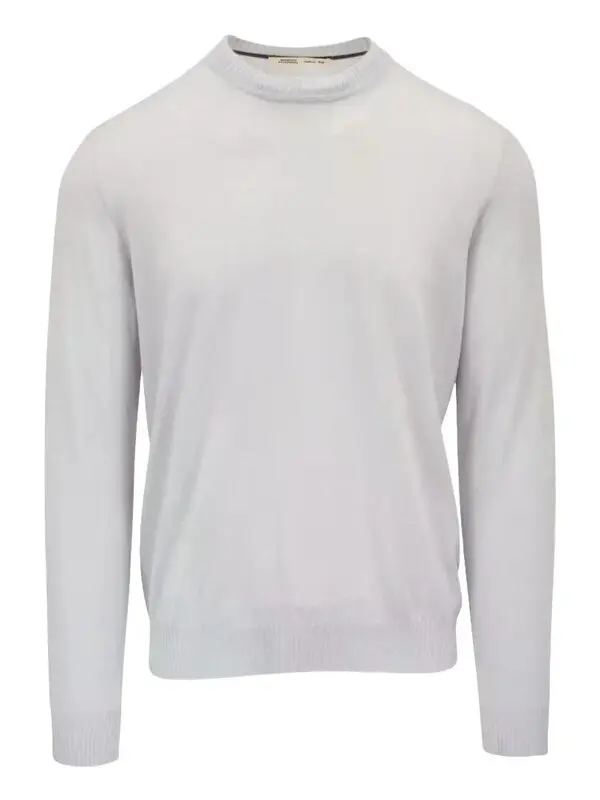 MAURIZIO BALDASSARI Cashmere Crew Neck Sweater - Grey