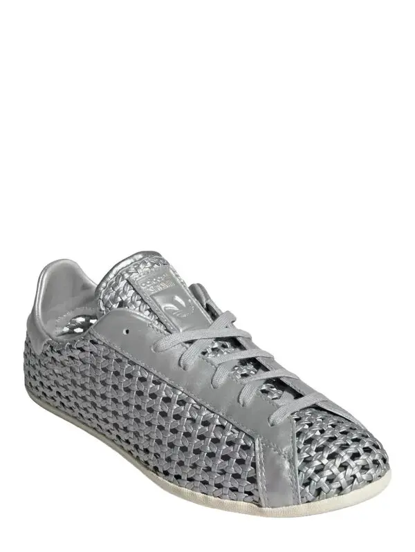 Adidas Stan Smith Lo Pro Woven Sneakers - Silver