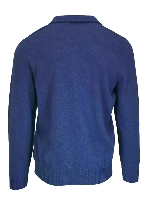 GRAN SASSO Quarter-zip Sweater - Blue