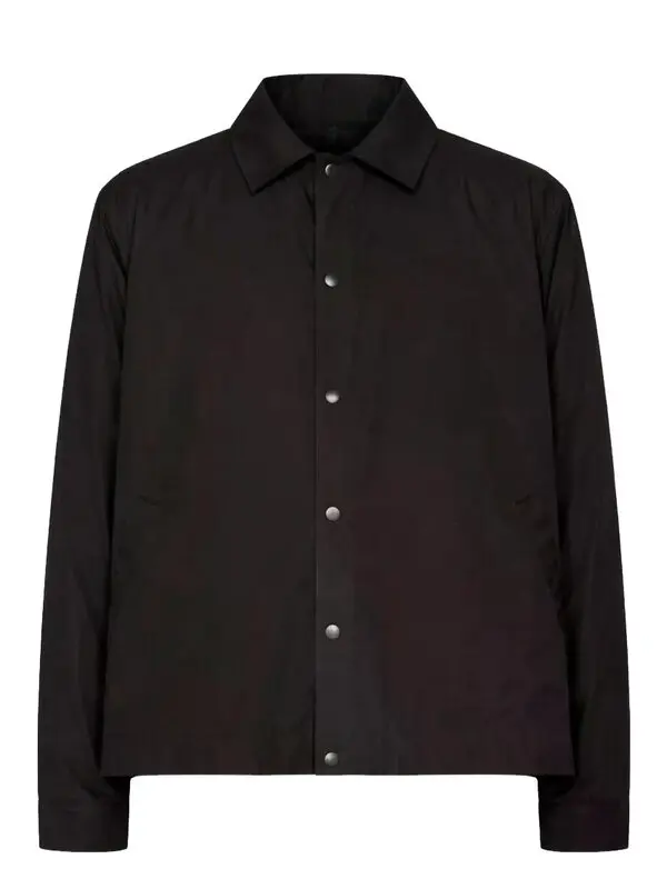 Sacai Poplin Shirt Jacket - Black