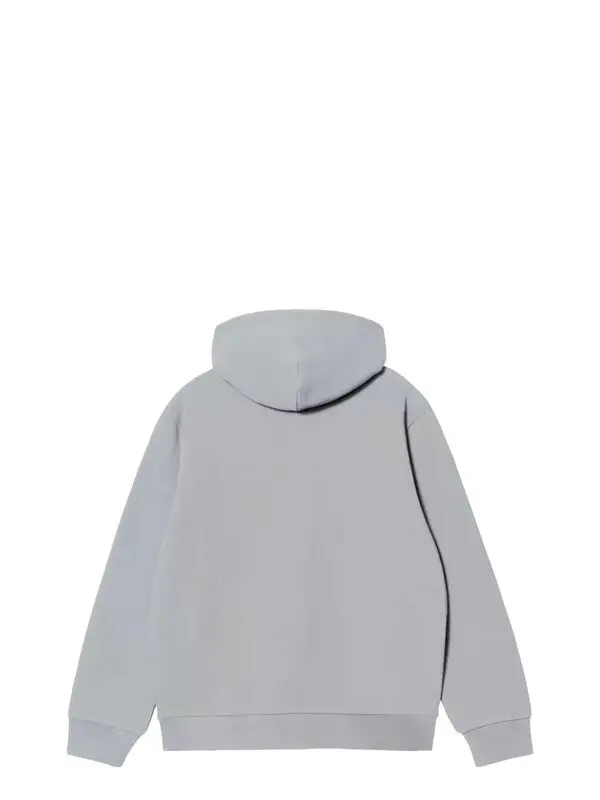 Carhartt Work In Progress Logo-embroidered Hoodie - Grey