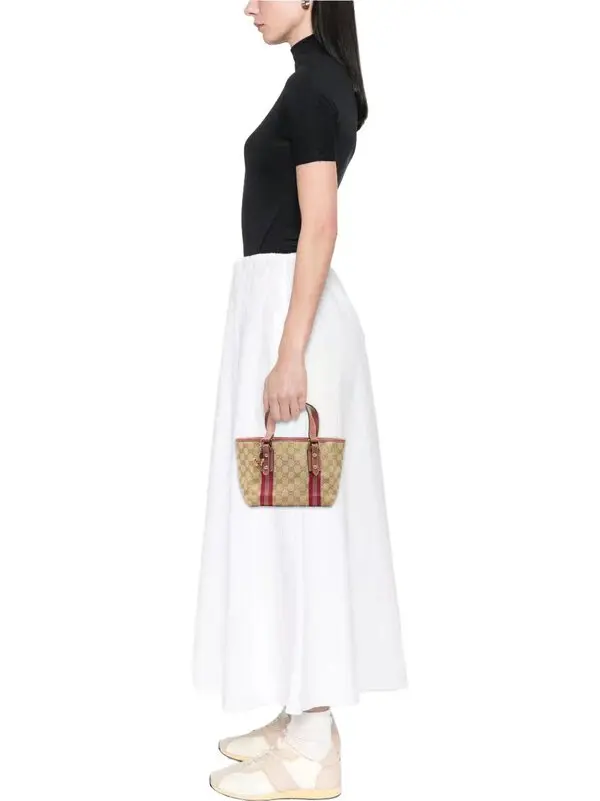 Gucci Gg Canvas Jolicoeur Handbag - Neutrals