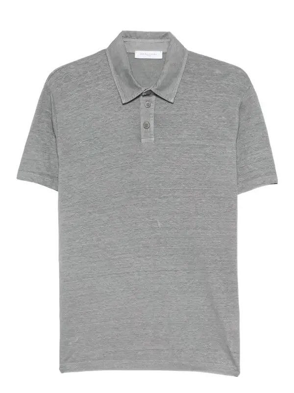 DANIELE FIESOLI Buttoned Polo Shirt - Grey
