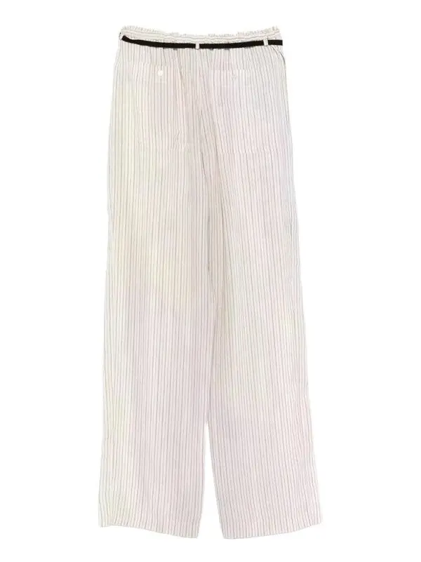 Barena Venezia Striped Drawstring Trousers - Neutrals