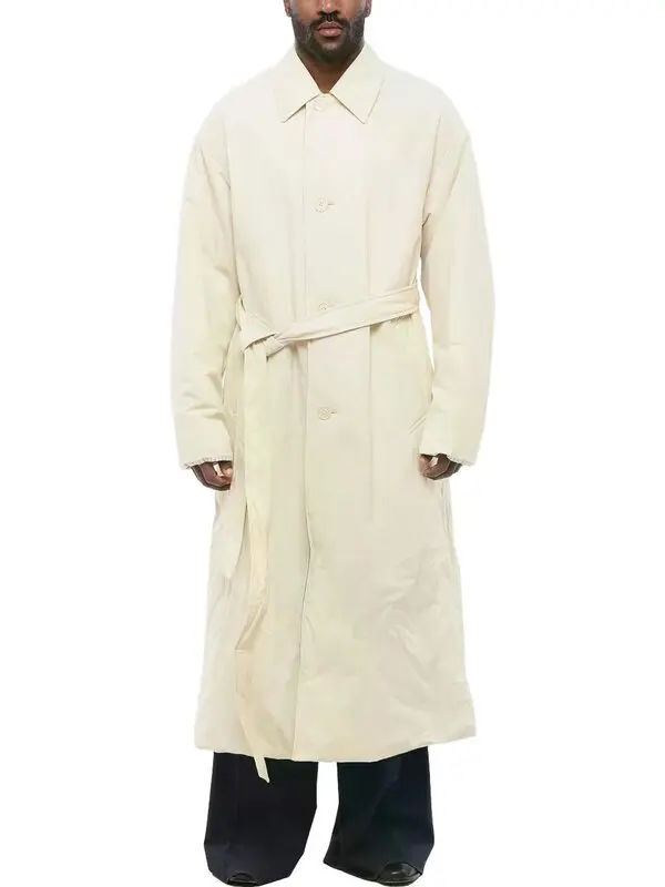 Gucci Belted Padded Coat - Neutrals