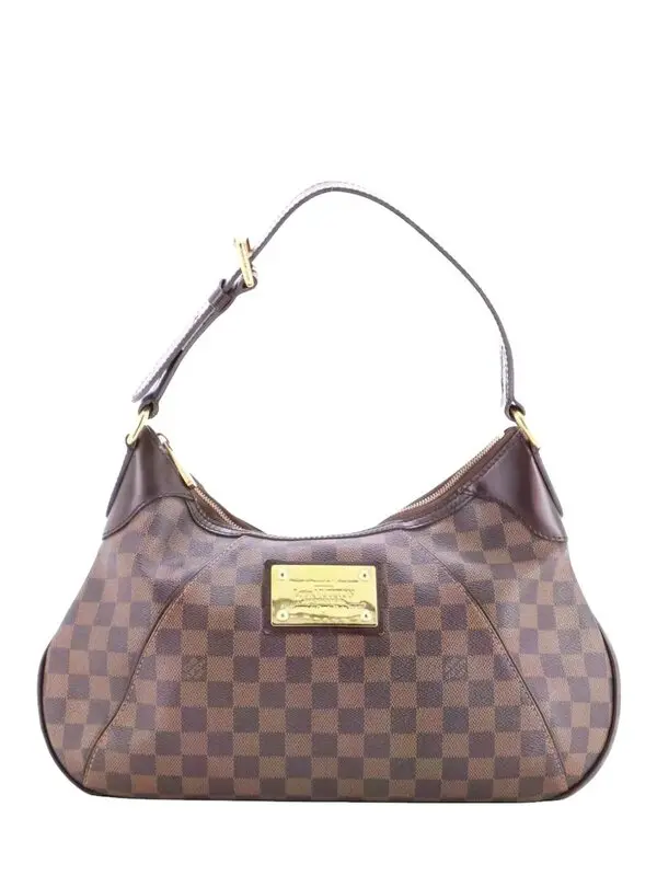 LOUIS VUITTON Thames Handbag Damier Gm Hobo Bag - Brown