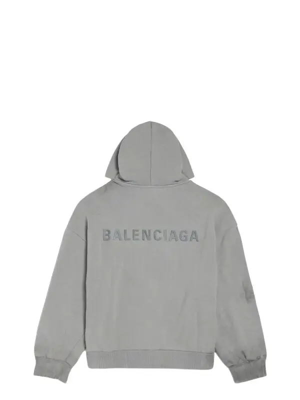 Balenciaga Logo-print Sweatshirt - Grey