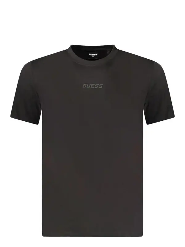 Guess Short-sleeve Round-neck T-shirt - Black
