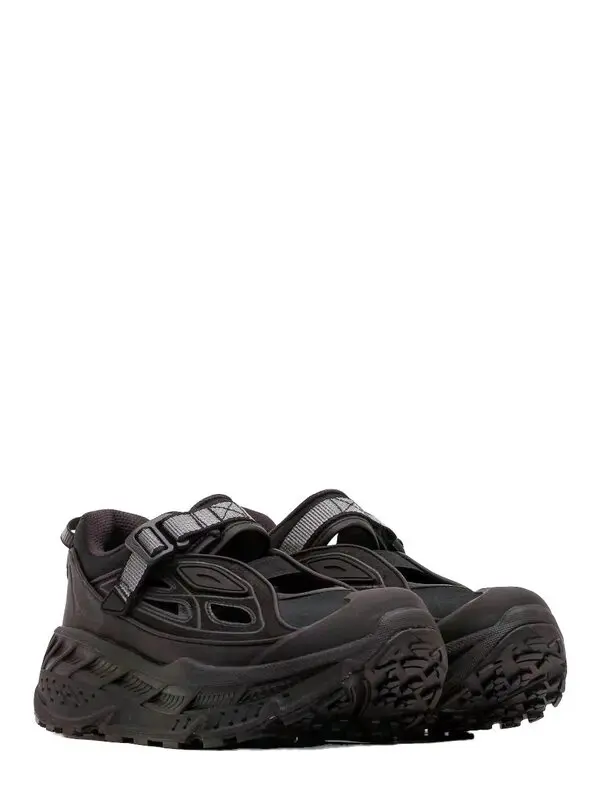 HOKA® Stinson Breeze Cutout Sneakers - Black