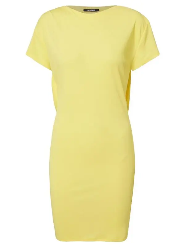 Jacquemus Mistral Minidress - Yellow