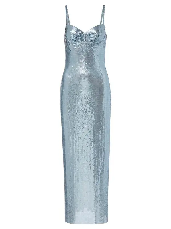 Rabanne Chainmail Gown - Blue