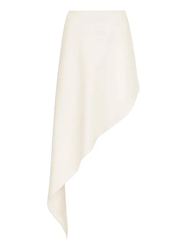 Alaïa Asymmetrical Skirt - Red