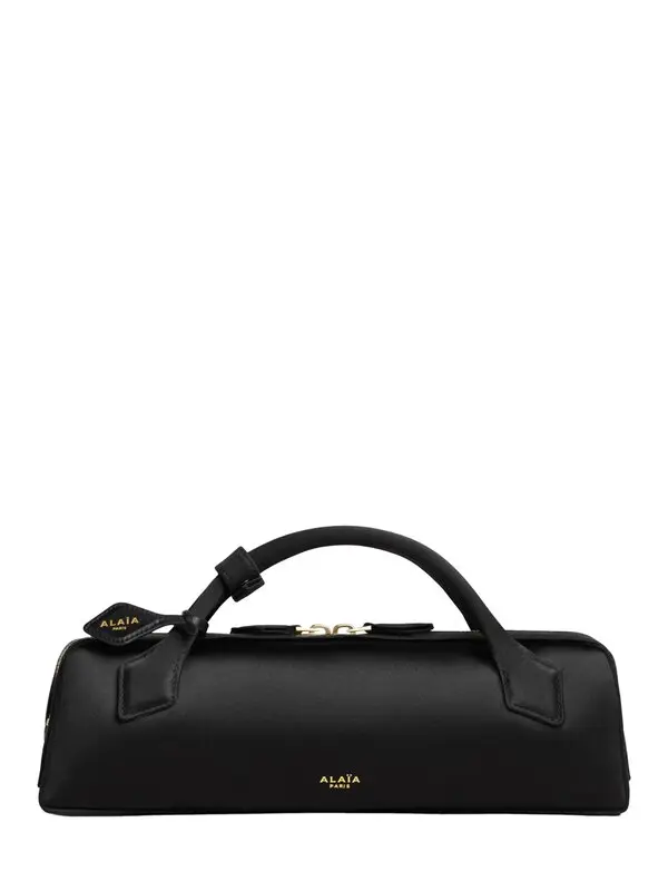Alaïa Le Teckel Satin Top-handle Bag - Yellow
