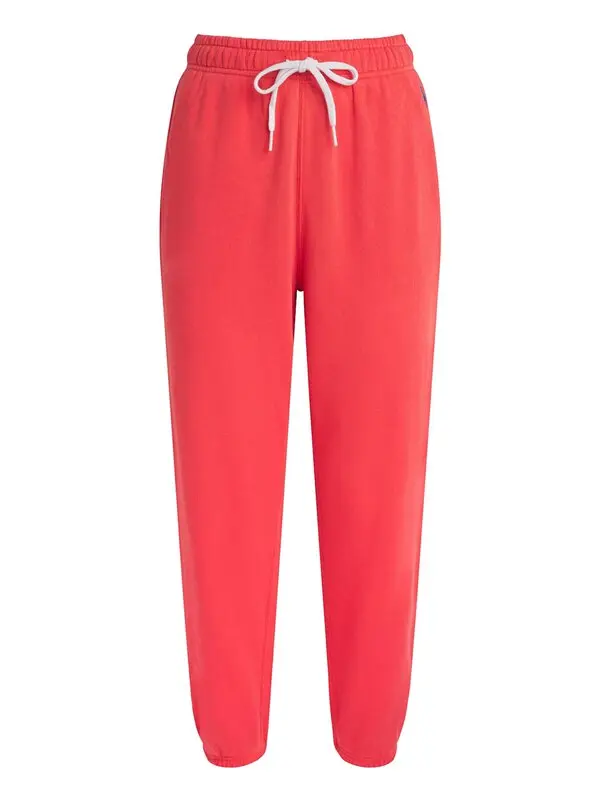 Polo Ralph Lauren Cotton-blend Cuffed Sweatpants - Red