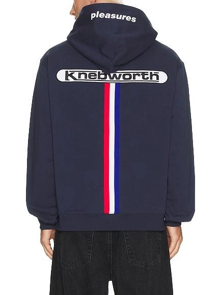 PLEASURES X Oasis Knebworth Hoodie - Navy