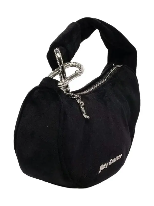 Juicy Couture Blossom Chain Charm Tote Bag - Black