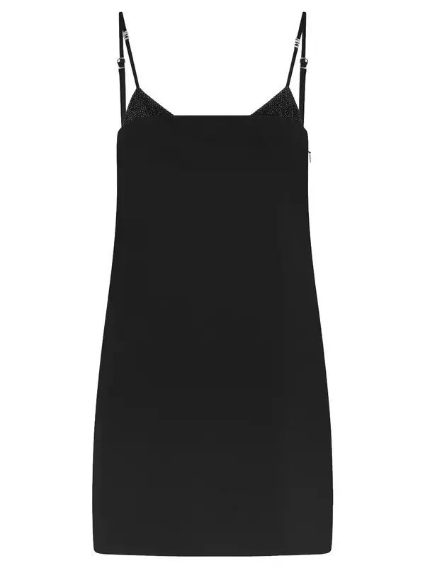Dsquared2 Embellished Slip Minidress - Black
