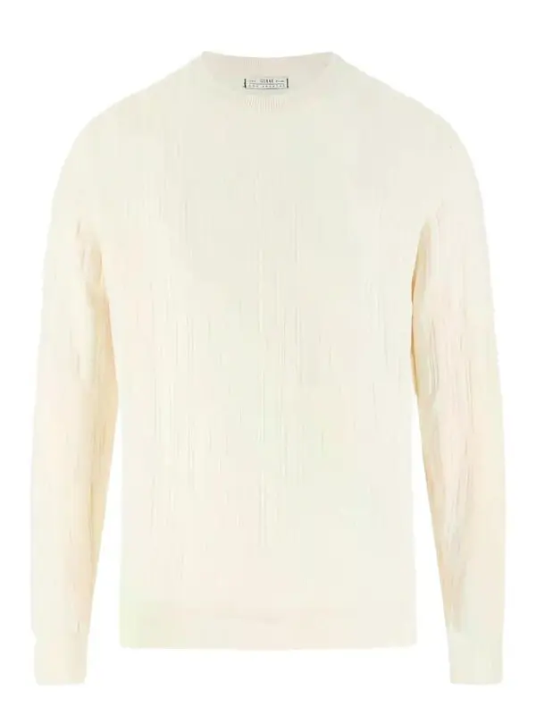 Guess Geometric Knit Sweater - Neutrals