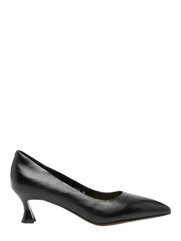 SERGIO MORETTI FIRENZE Pointed-toe Hourglass-heel Pumps - Black