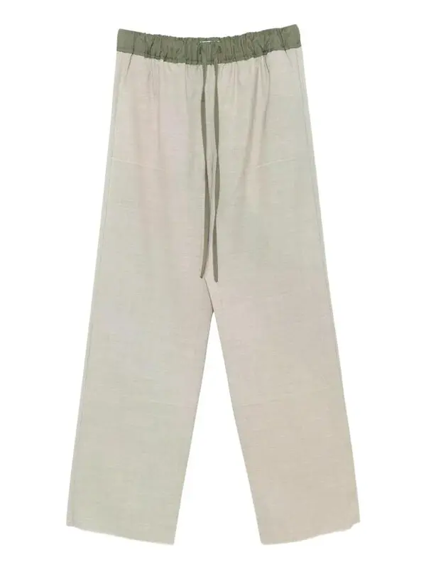 SONIA CARRASCO Drawstring Waist Trousers - Grey
