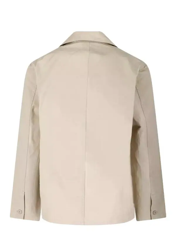 ROY ROGER'S Logo-patch Jacket - Neutrals