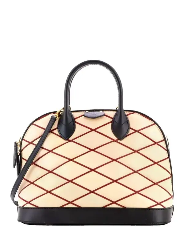 LOUIS VUITTON Alma Handbag Malletage Leather Pm Tote Bag - Neutrals