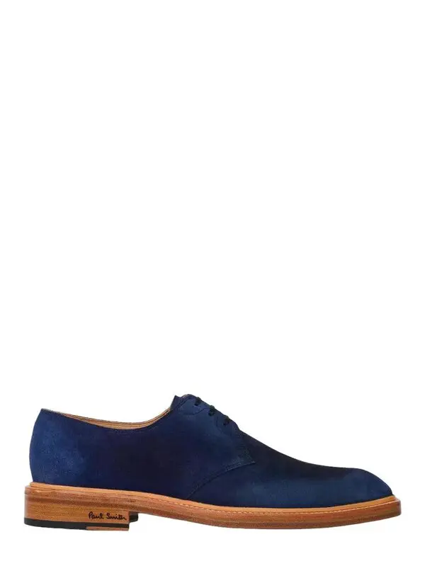 Paul Smith Sheridan Suede Derby Shoes - Blue