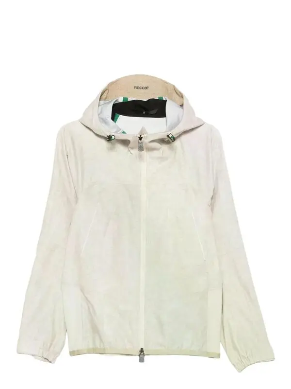 Moncler Blagnac Hooded Jacket - Neutrals